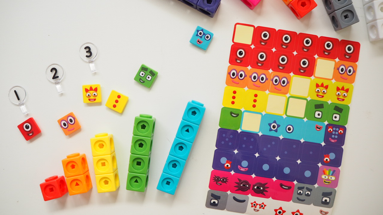 Numberblocks Mathlinkcubes blocks Review | おうちえいご園